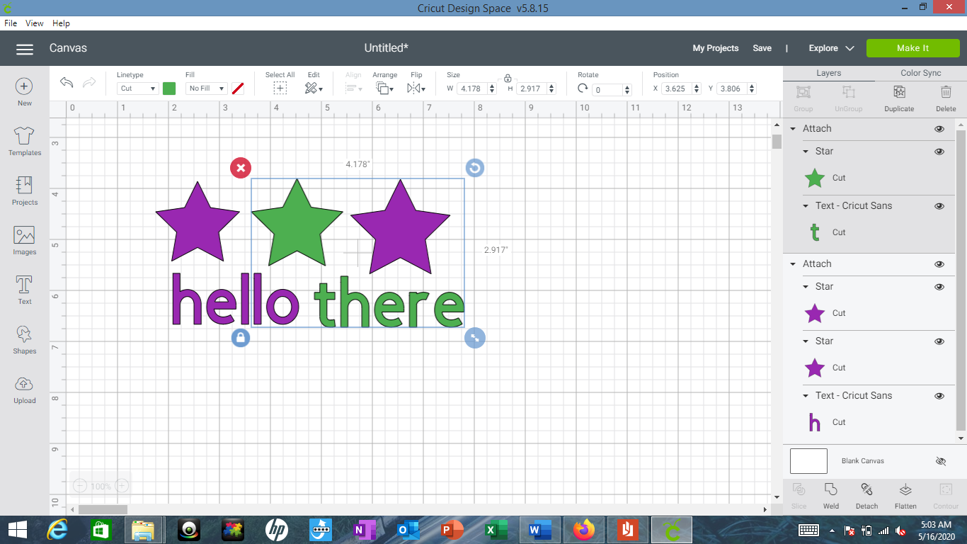How to Attach in Cricut Design Space - Creativexplosion